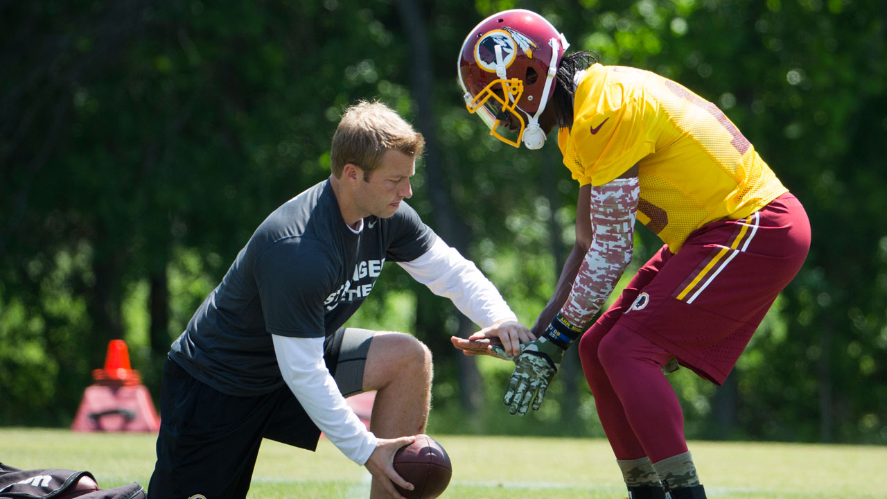 RG3 embraces new role as Father and culture change