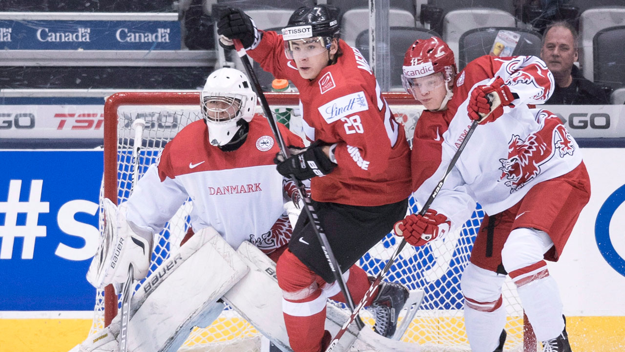 Sharks ink draft pick Meier to entry-level deal