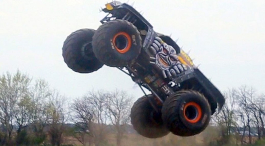 Meents to attempt monster truck's first front flip - Sportsnet.ca