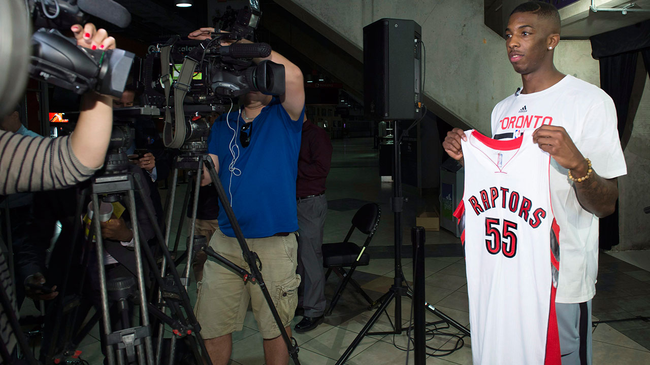1-on-1 with new Toronto Raptor Delon Wright