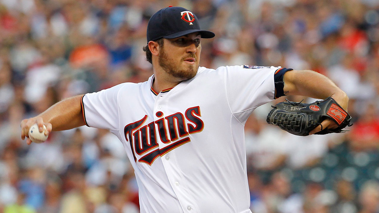 Twins put right-hander Phil Hughes on 15-day DL