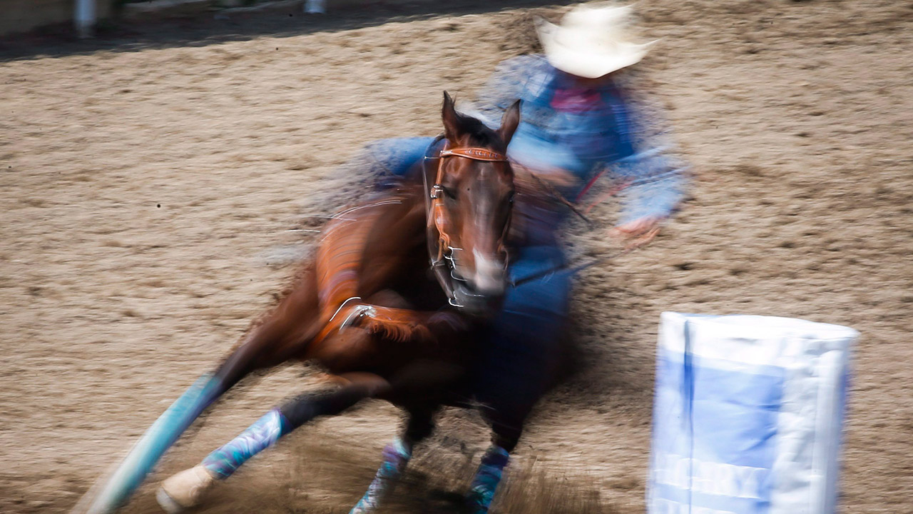Barrel Racing Falls Women Sitting In First As Rodeo Concludes Fall