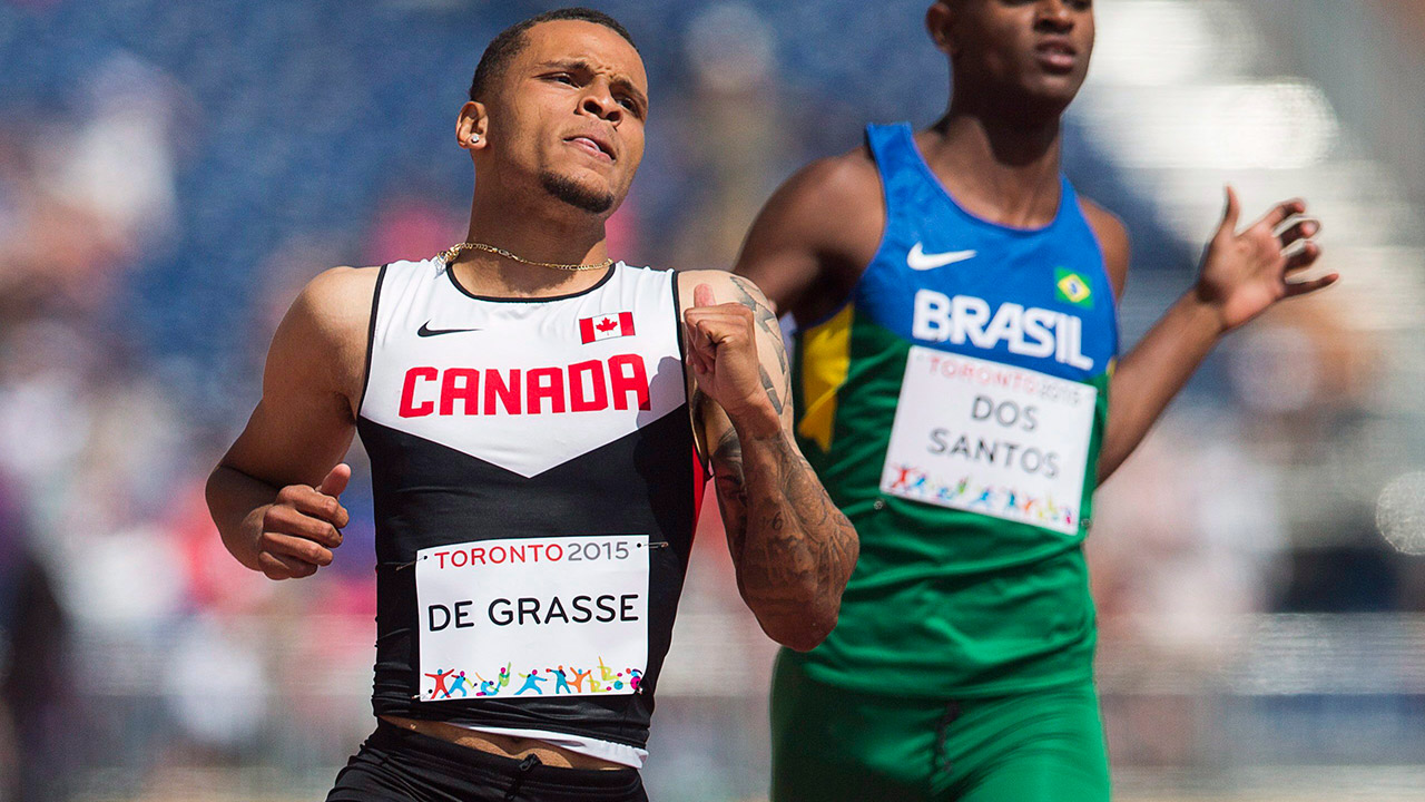 De Grasse all business after his Pan Am debut