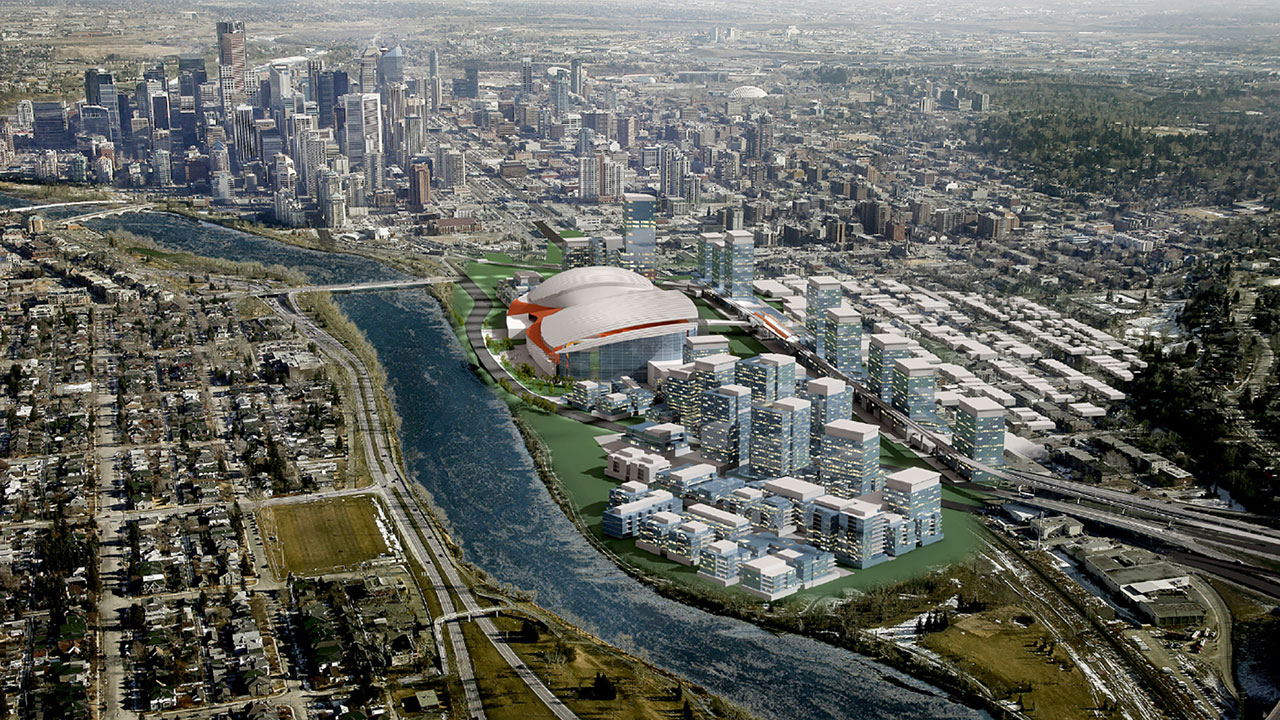 Flames, City of Calgary making progress towards new arena
