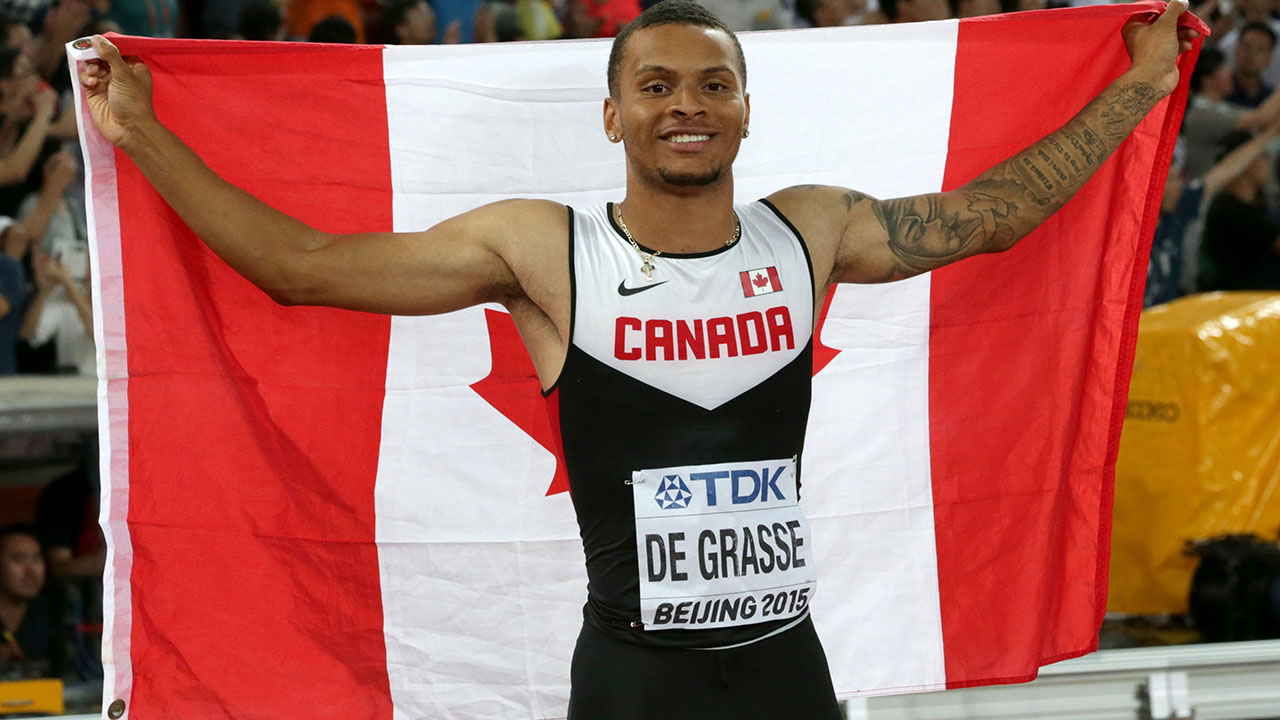 Canadian sprint star De Grasse going professional