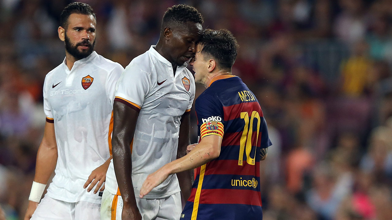 Watch: Did Messi deserve red card for headbutt?