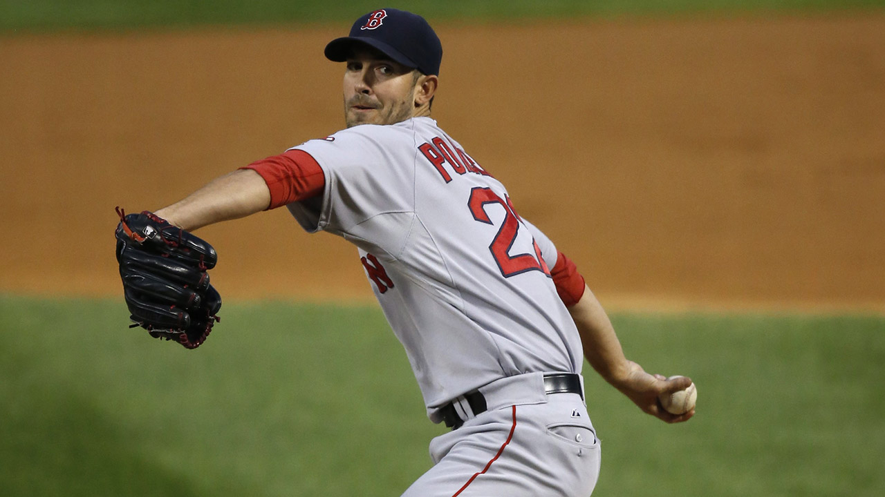 Porcello hit hard as Red Sox fall to split squad Rays