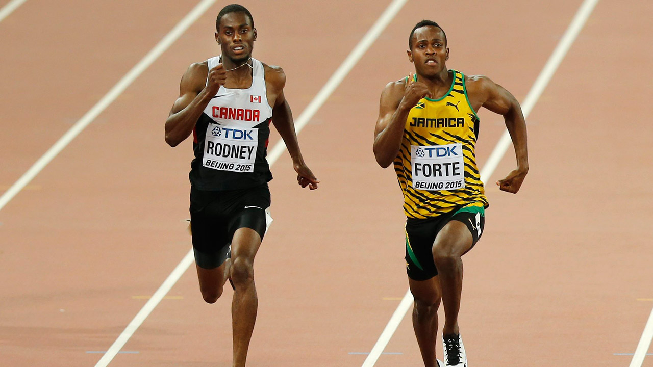 Canada’s Rodney advances to 200m semis at worlds