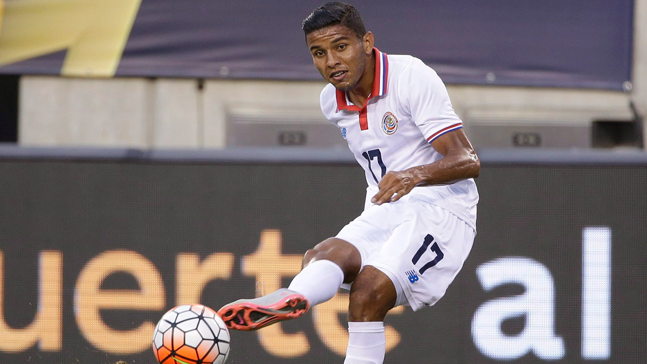 Costa Rican midfielder Venegas joins Impact