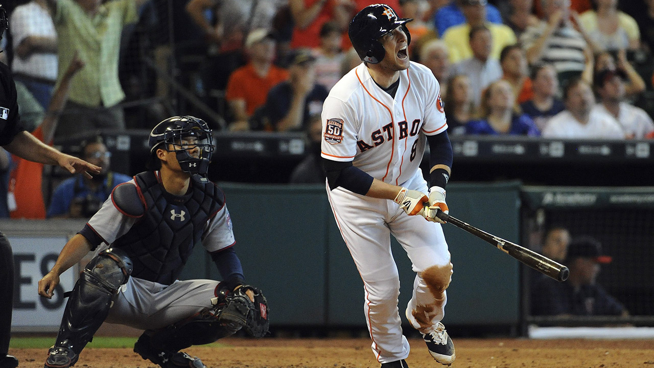 Lowrie’s grand slam drives Astros’ winning rally