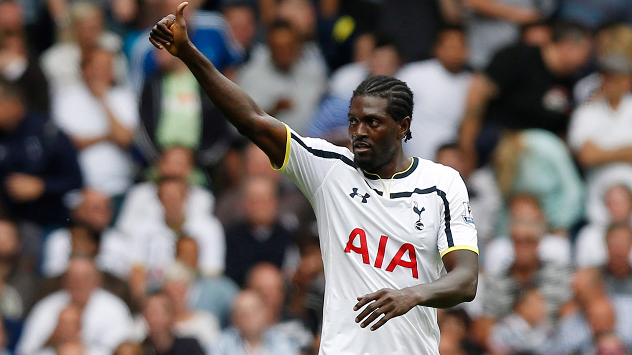 Adebayor looks to resurrect career at Palace