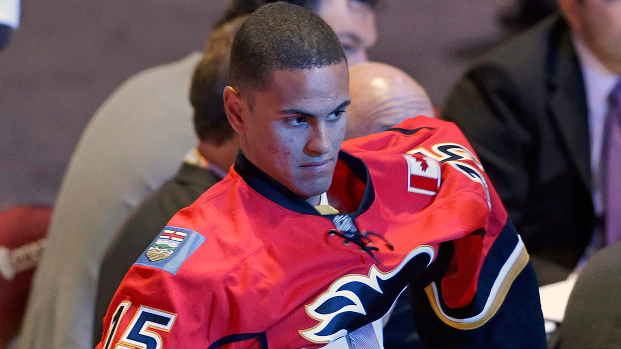 Mother’s journey an inspiration for Flames prospect Kylington