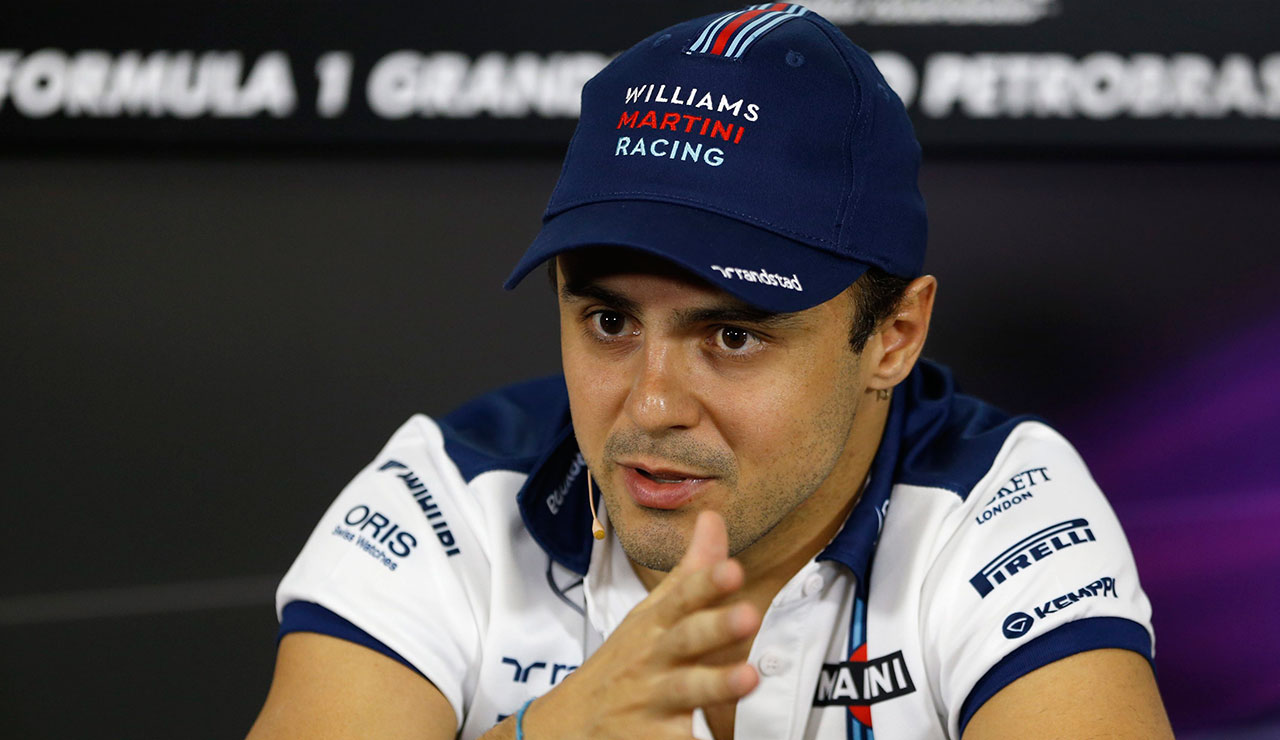 Massa happy to just be on the podium in Brazil