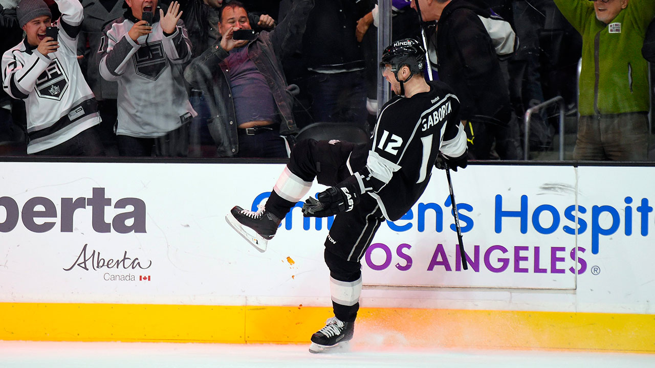 Kings’ Marian Gaborik activated from IR, makes season debut vs. Coyotes