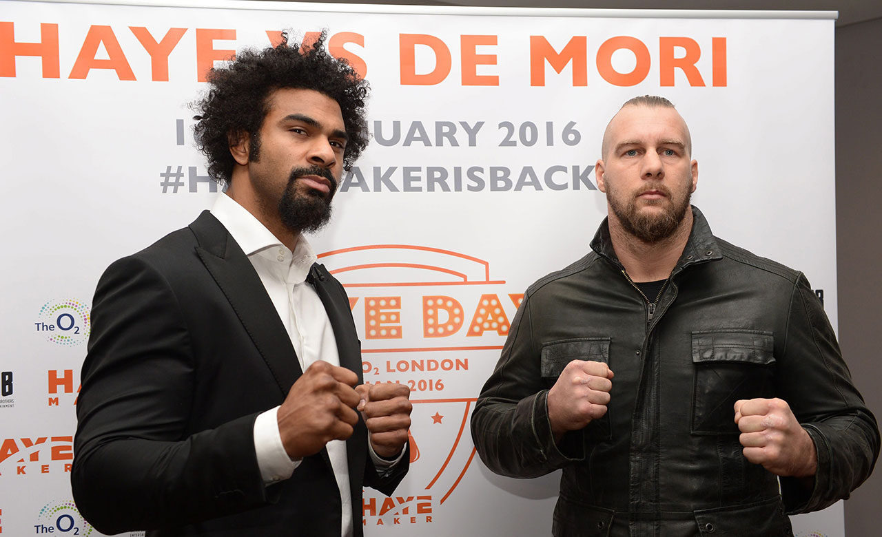 Former heavyweight champ Haye to return to boxing
