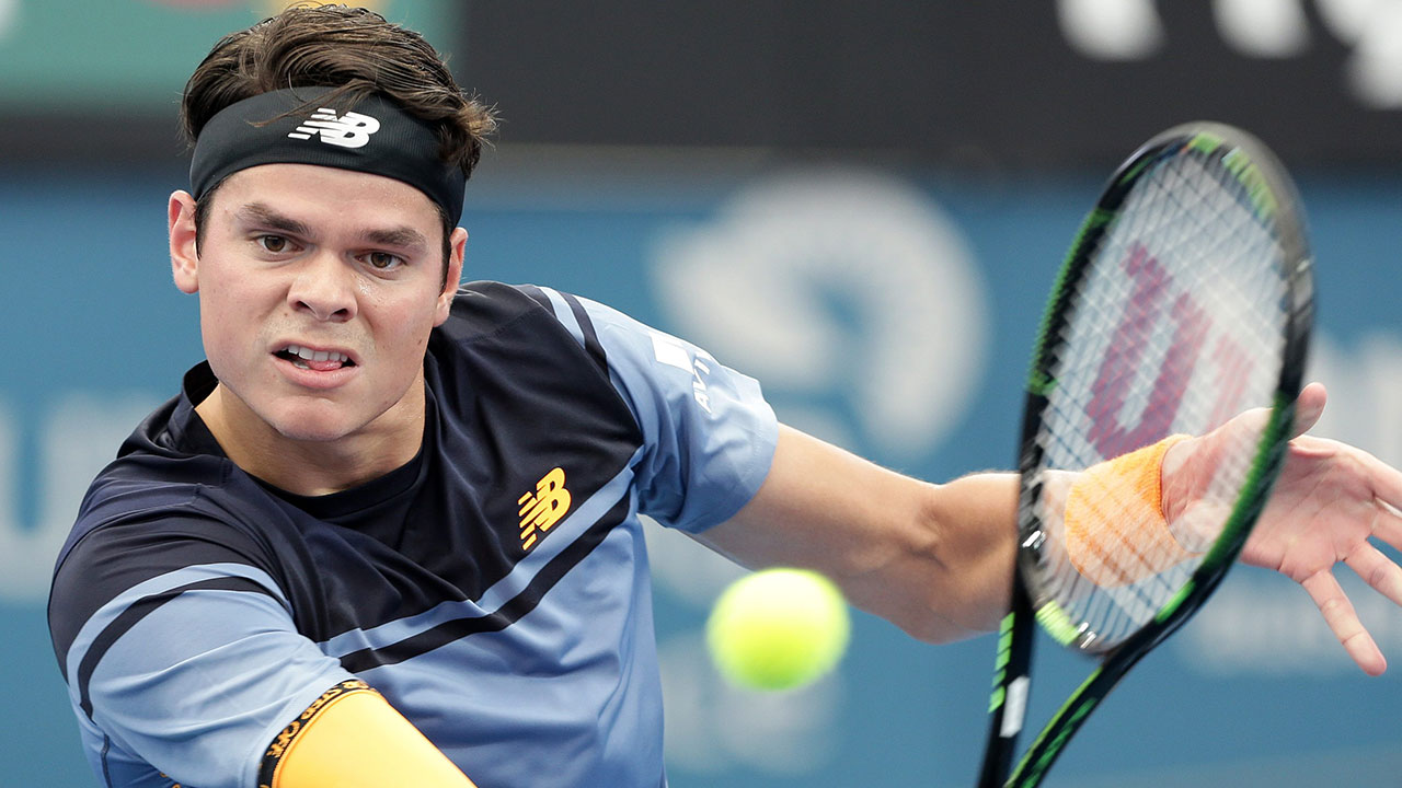 Raonic reaches Brisbane International semifinals