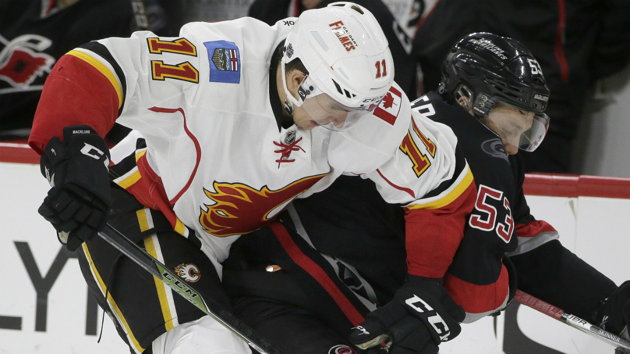 How Mikael Backlund is making his case to win the Selke