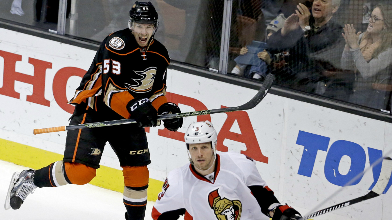 Shea Theodore’s first NHL goal the winner as Ducks drop Senators