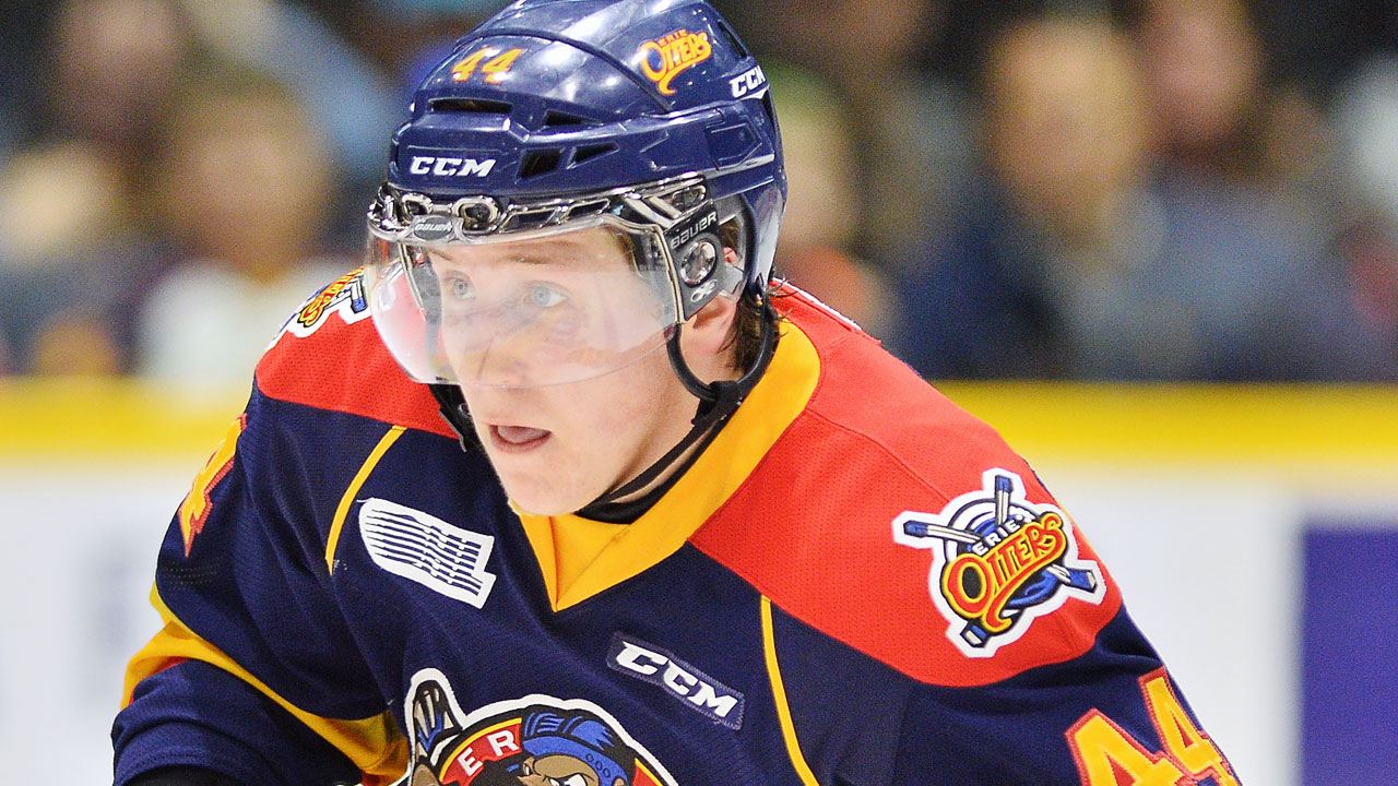 Great timing by Leafs prospect and Otters star