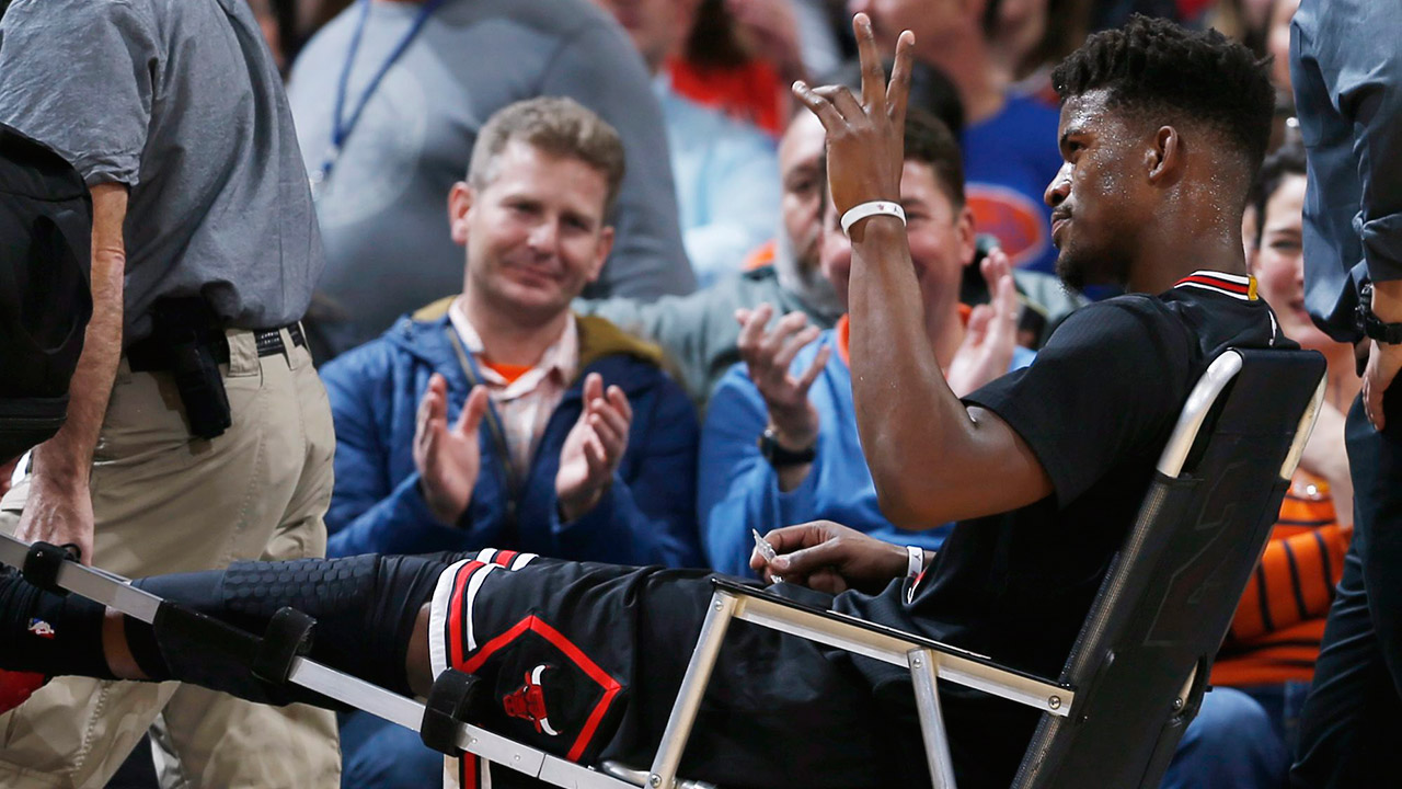 Bulls’ Butler has strained left knee, no ligament damage