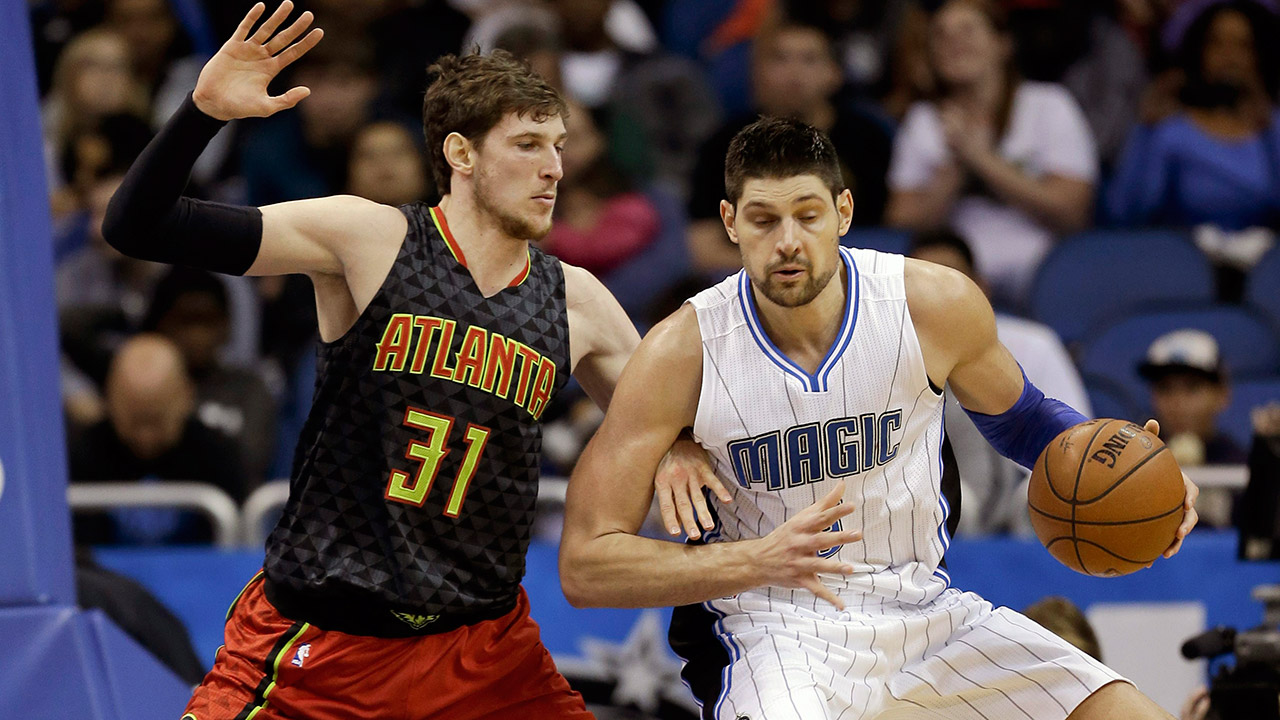 Vucevic helps Magic rally from 20 down to beat Hawks in OT