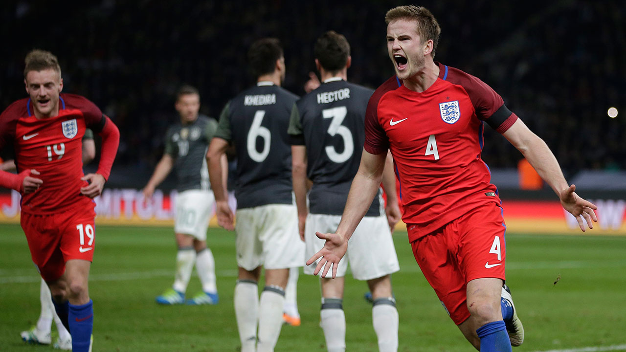 England comes from behind to beat Germany