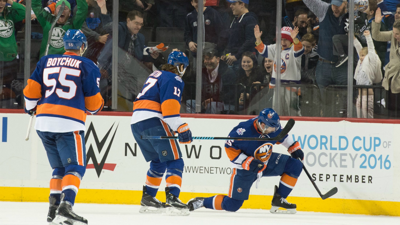 Clutterbuck caps rally as Islanders stun Panthers