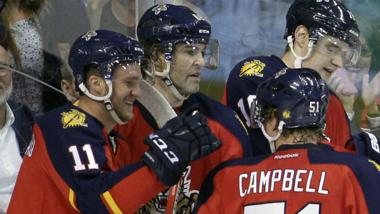 Jaromir Jagr’s 2 goals lead Panthers to big win over Senators