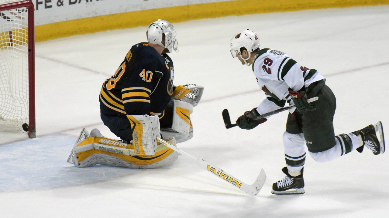 Pominville leads Wild over Sabres in shootout