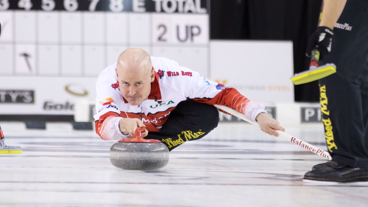 Canada’s Kevin Koe opens with win at world curling championship