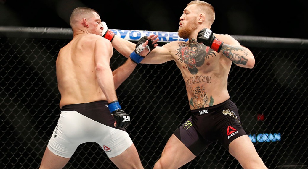 Watch: Diaz vs. McGregor 1, GSP's reaction to it ahead of UFC 202 ...