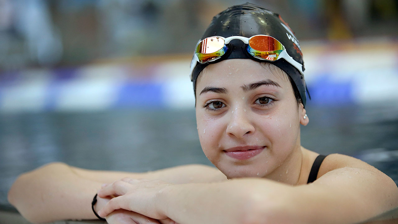 Syrian swimmer hopes to represent refugees in Rio