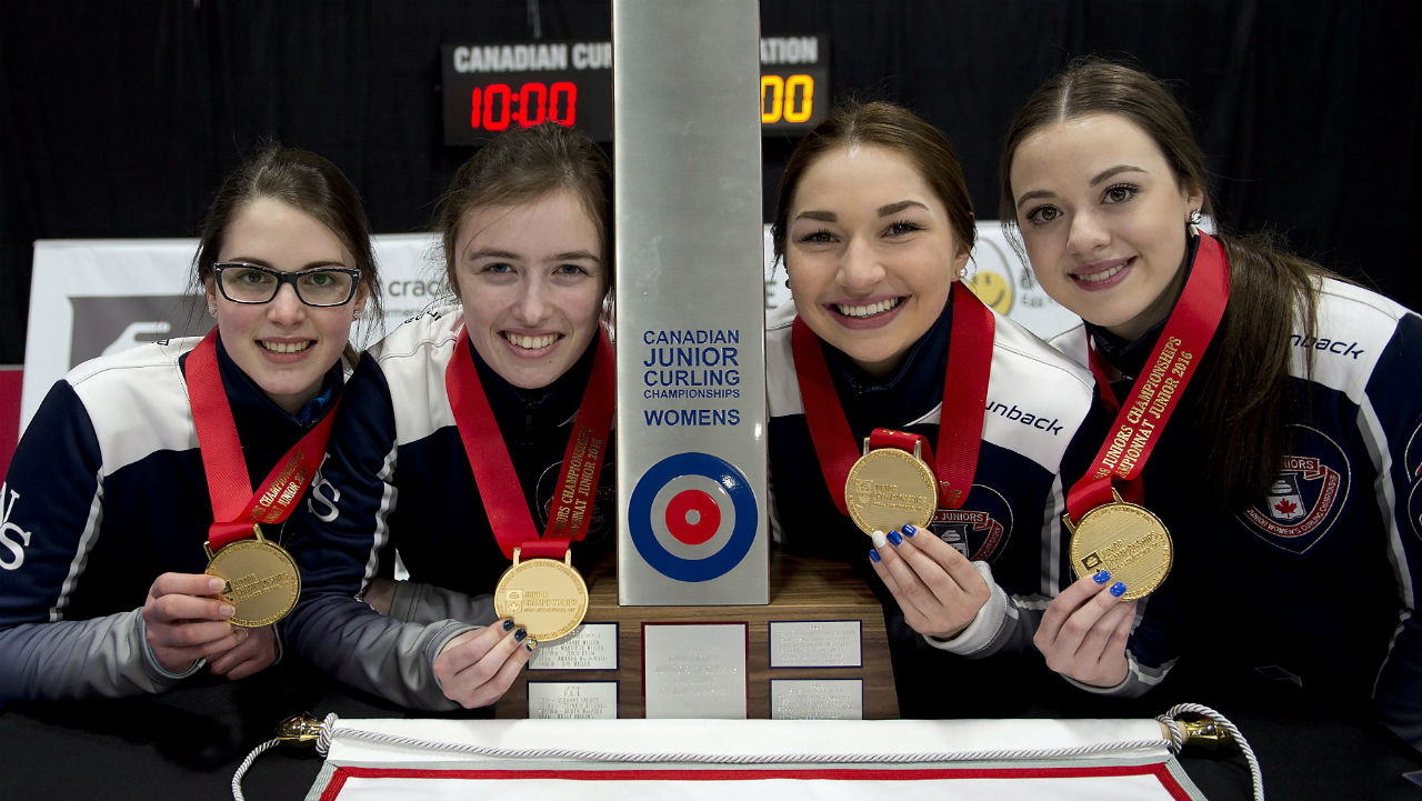 World junior champ Fay walking away from curling