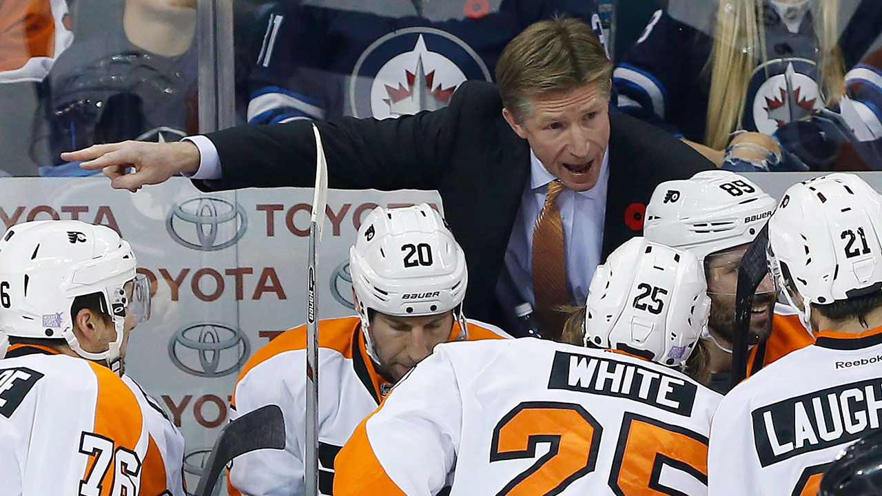 Flyers’ Hakstol’s success opens NHL door to more NCAA coaches