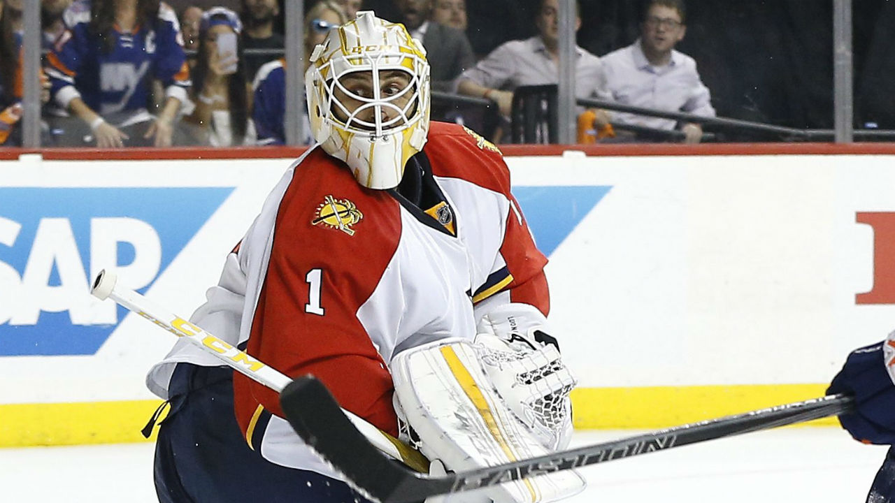 Luongo ready to go for Panthers after off-season hip surgery