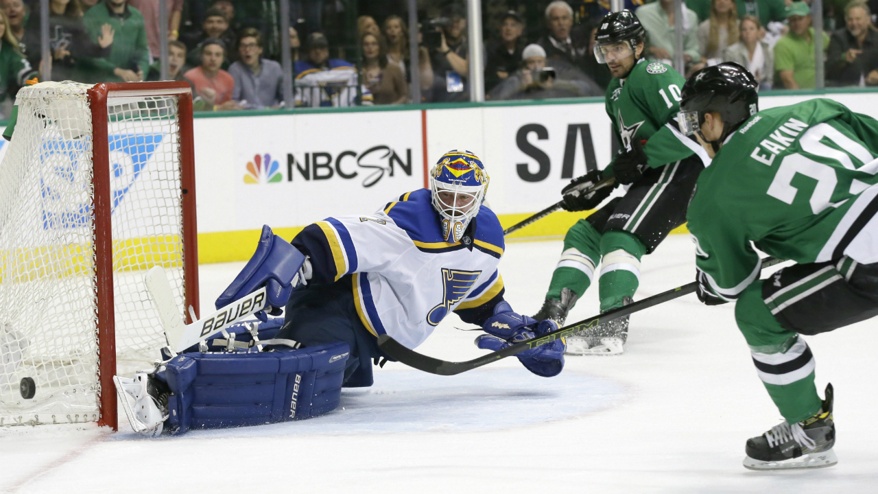 Blues go with goalie Brian Elliott as starter for Game 7