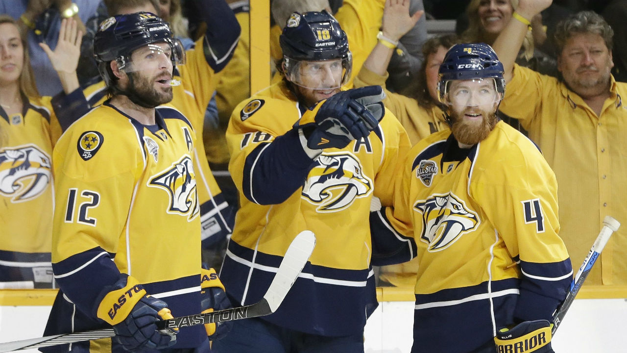 Predators back in series after dominant Game 3 win over Sharks
