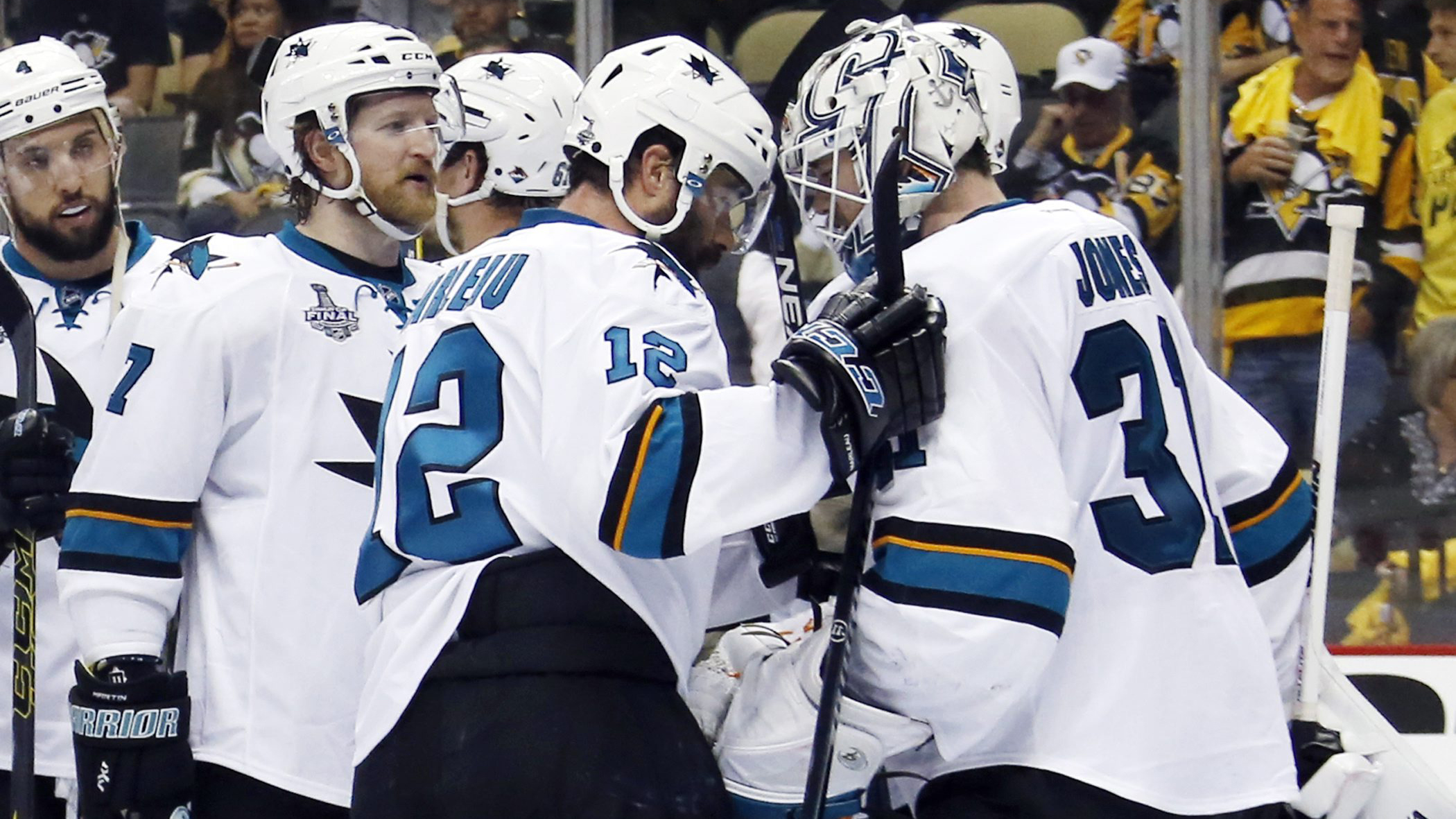 Sharks survive behind Martin Jones’ Bower-like performance