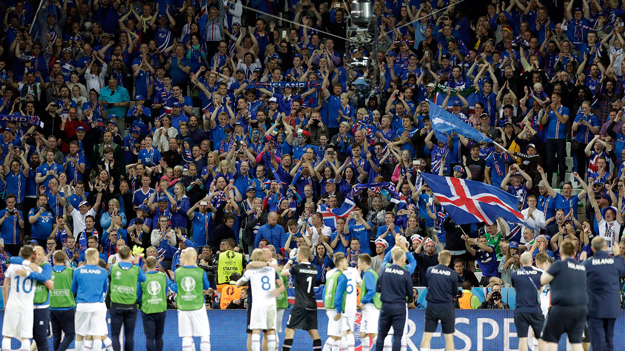 More than eight per cent of Iceland’s population at Euro 2016