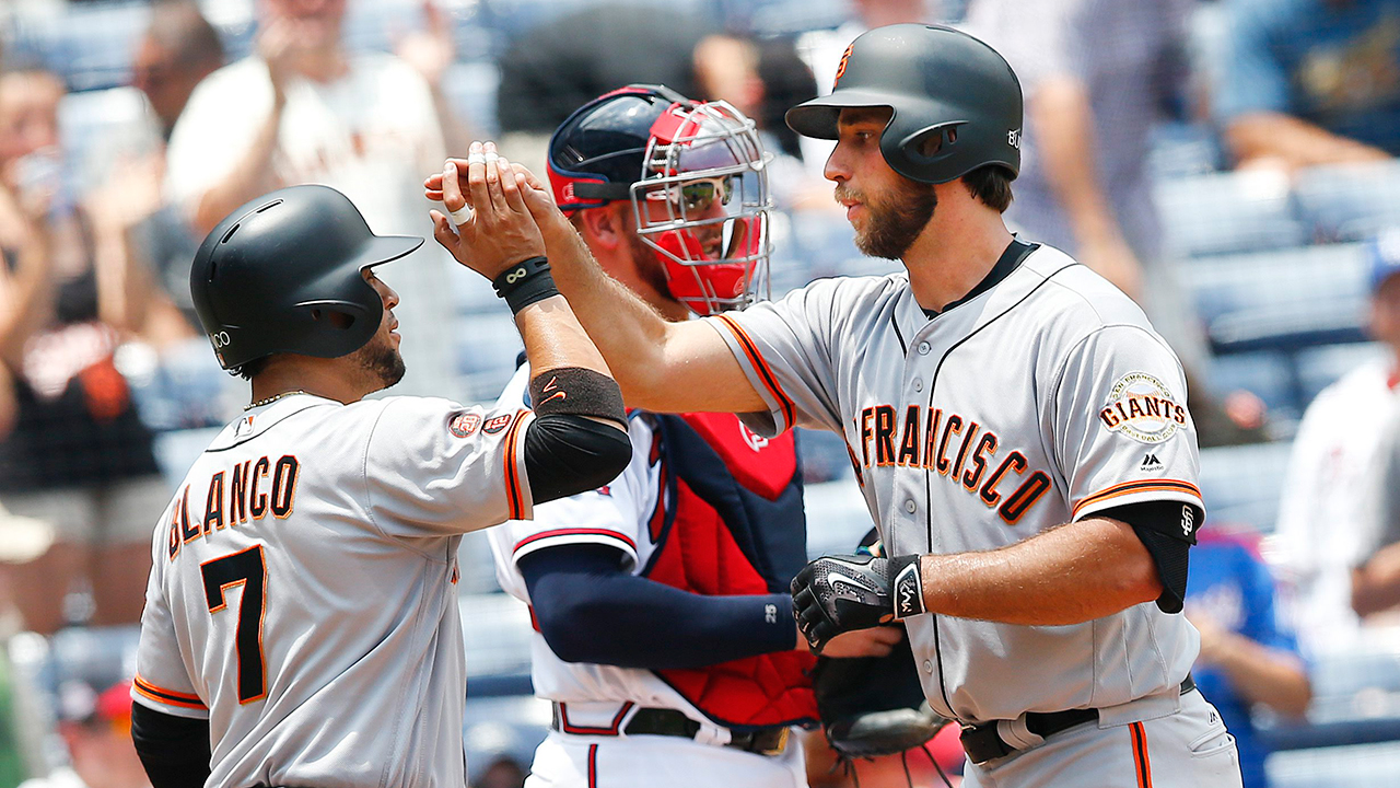 Bases Covered: Bumgarner’s second dinger puts him in rarefied air