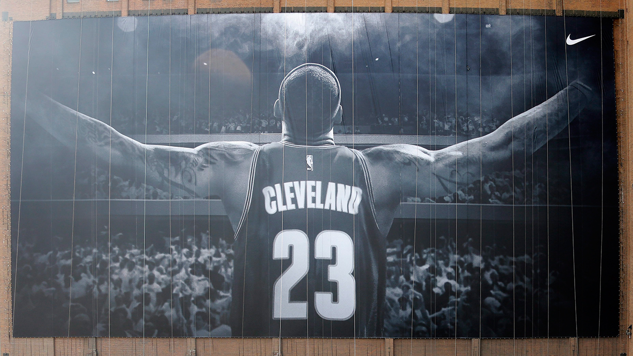 Iconic LeBron James banner will remain in place