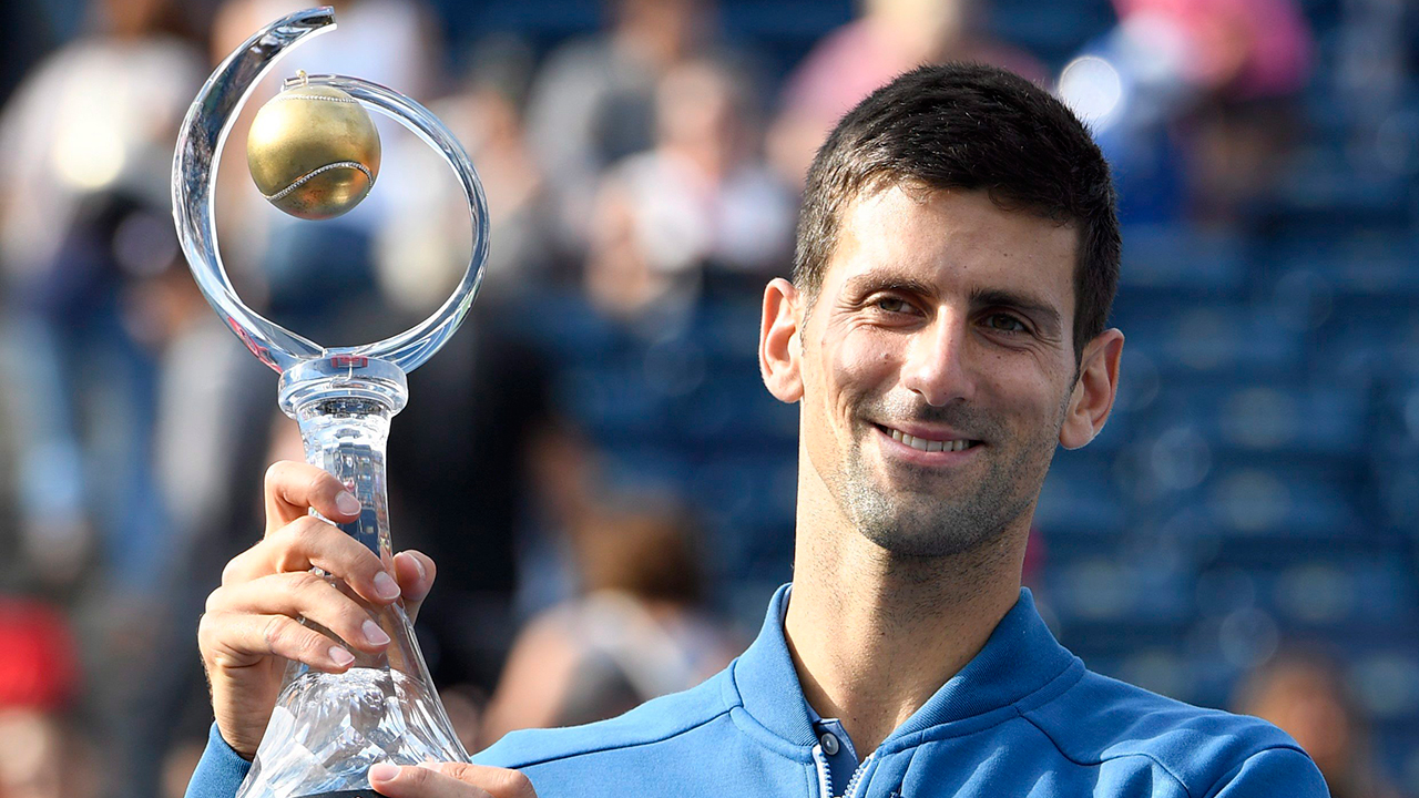 Well-rounded Djokovic leans on serve to win Rogers Cup