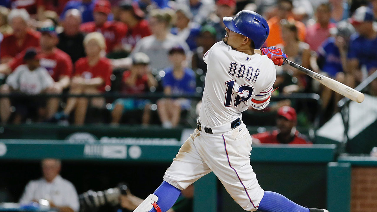 Rougned Odor homers twice for Rangers in win over Royals