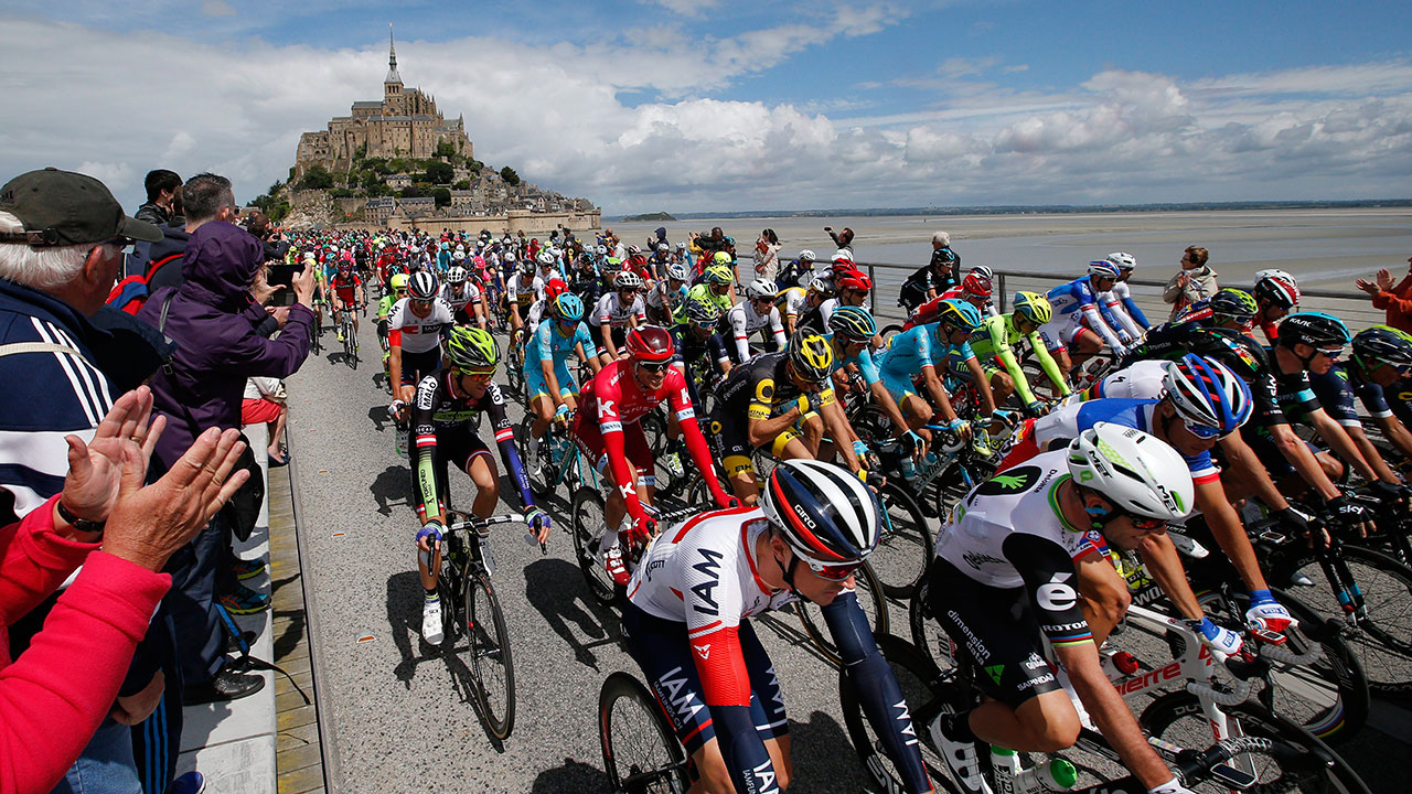 103rd Tour De France kicks off from Mont-Saint-Michel