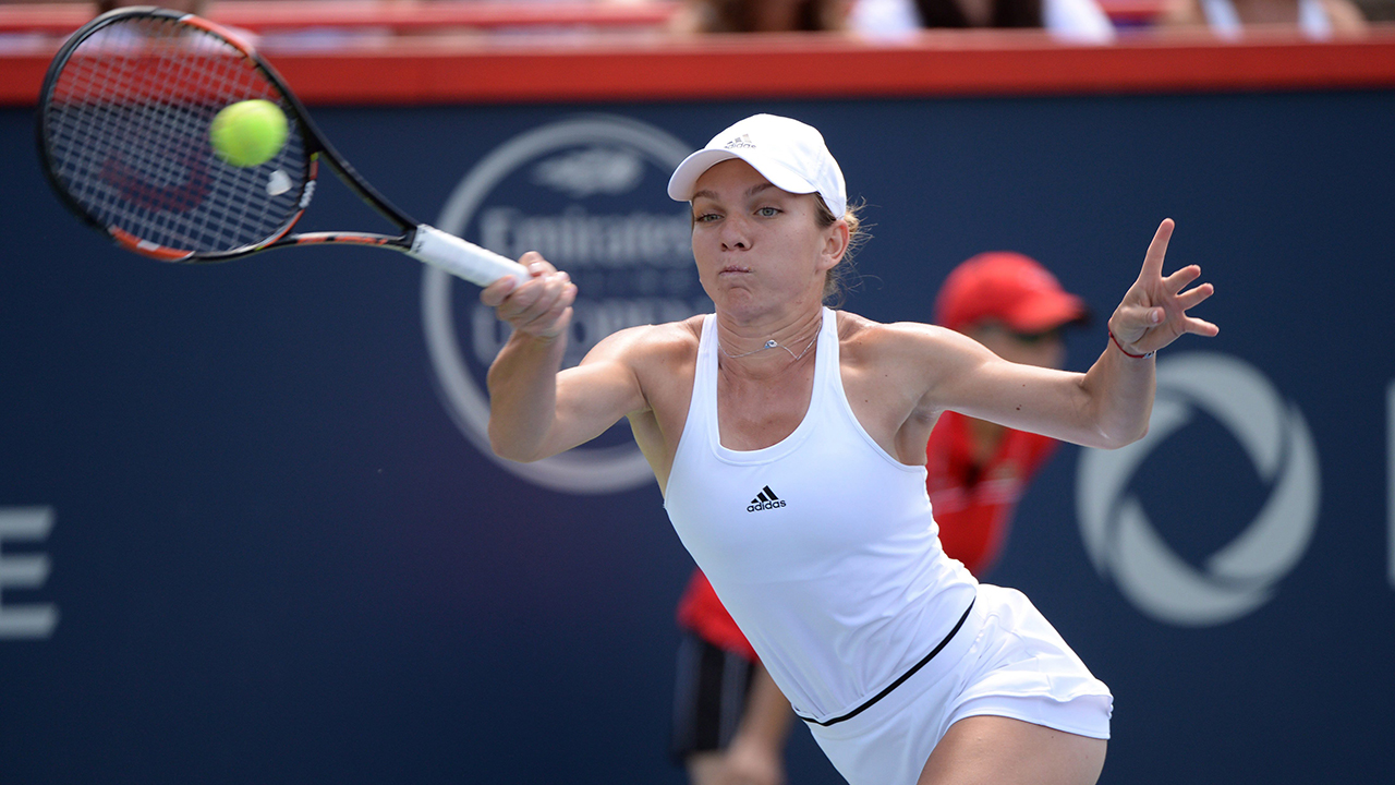 Halep beats Keys in straight sets to claim Rogers Cup
