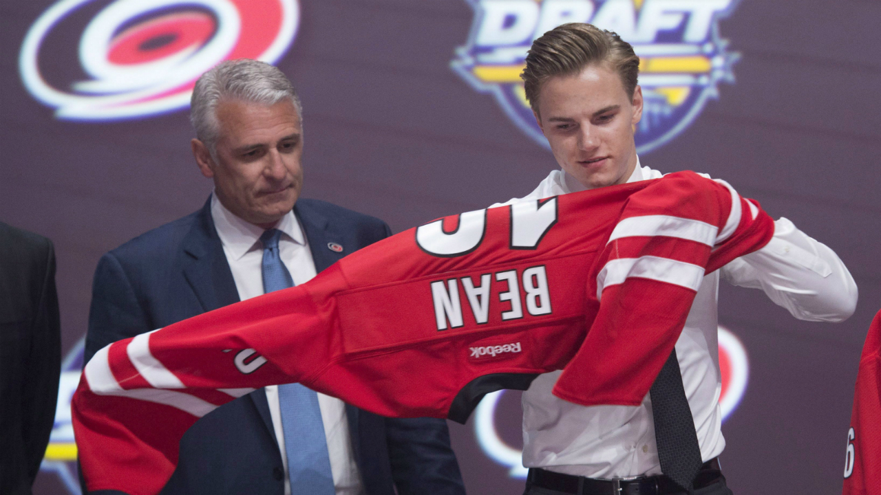 Hurricanes sign D Jake Bean to entry-level deal