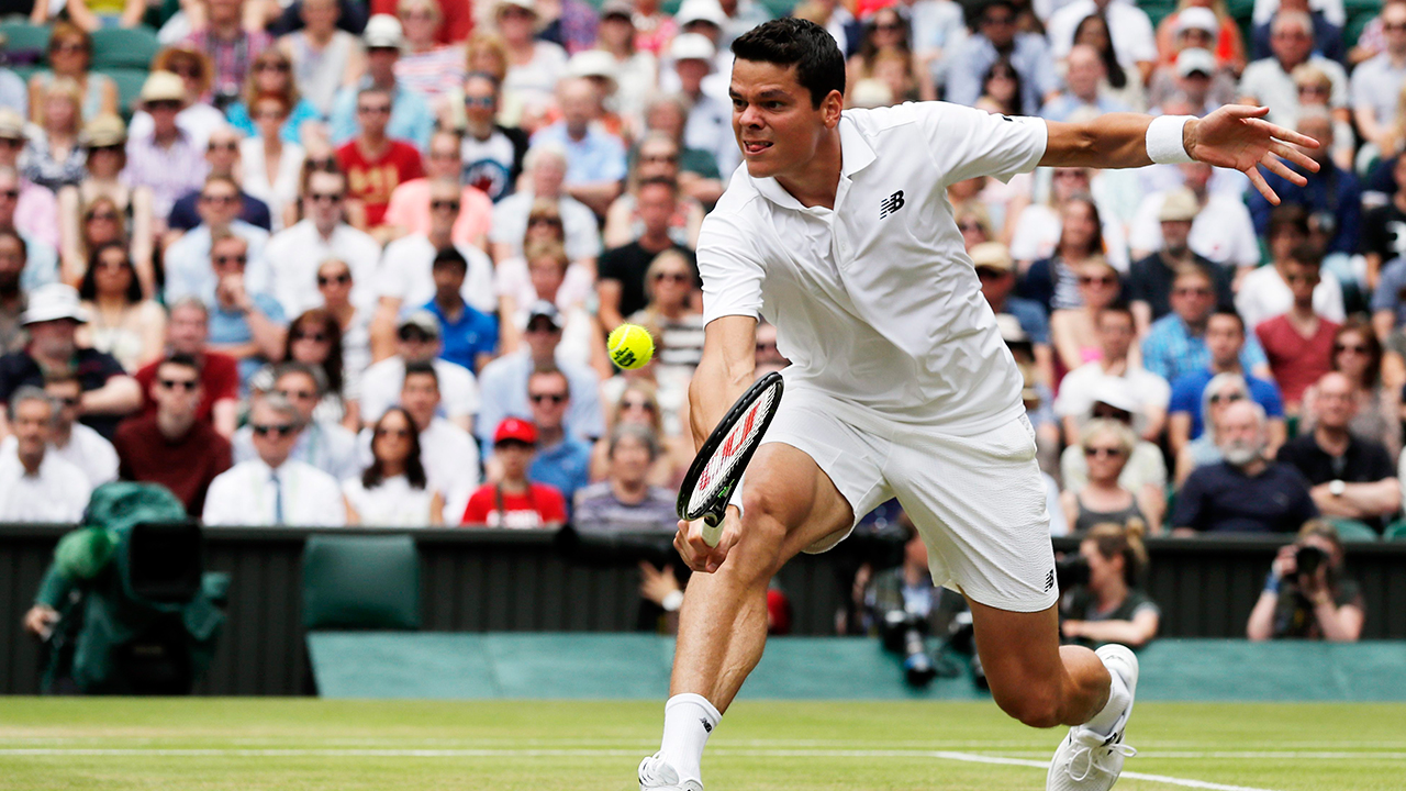 How Milos Raonic made history at Wimbledon