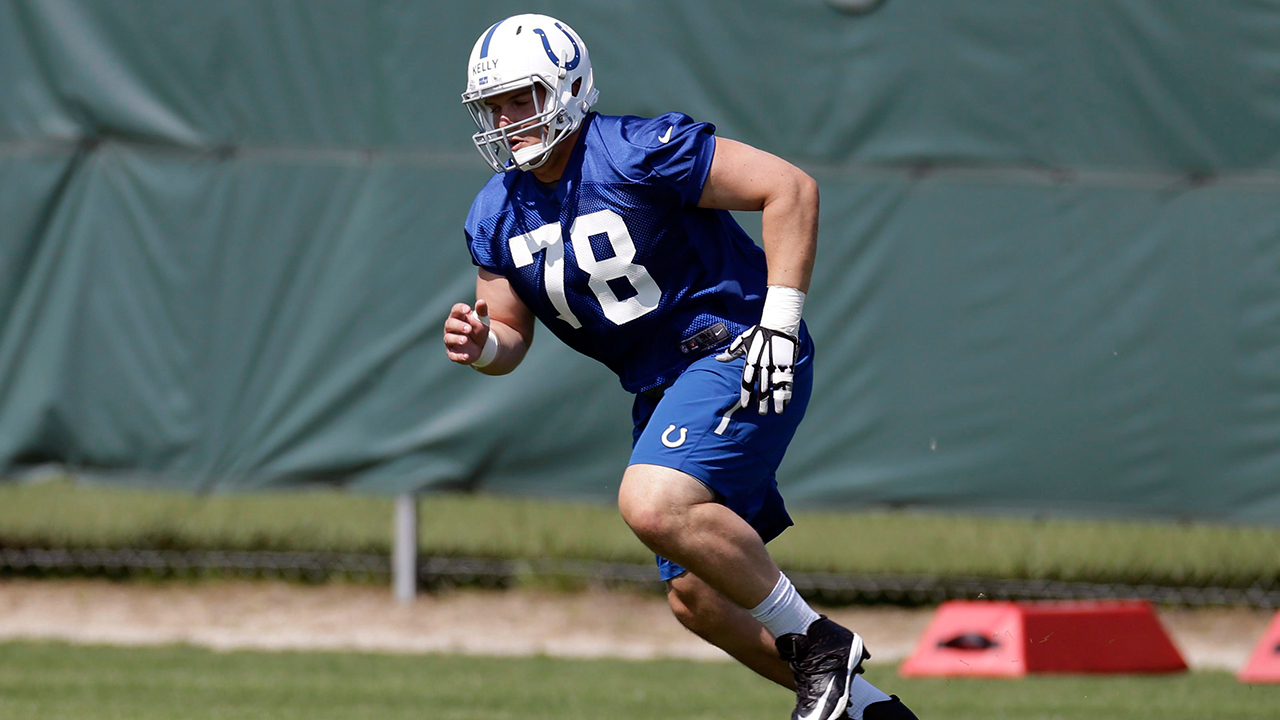 Colts top draft pick C Ryan Kelly out with shoulder strain
