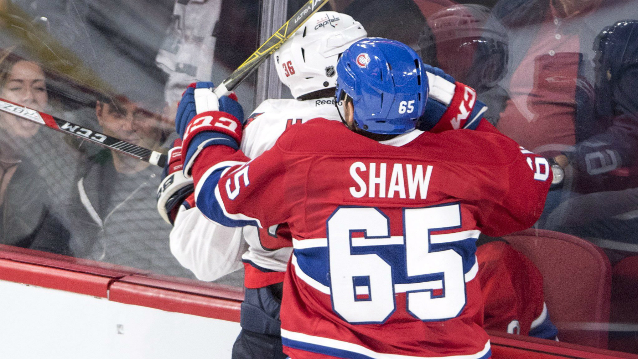 Canadiens’ Andrew Shaw suspended for 3 pre-season games