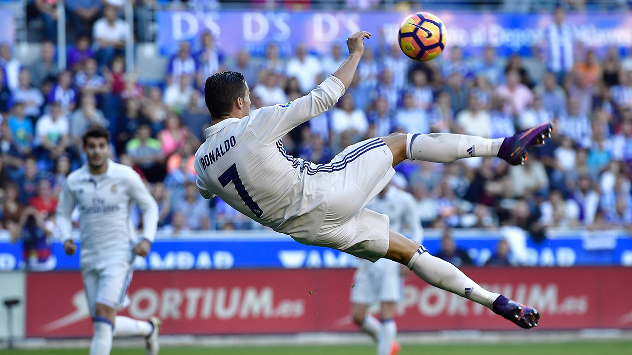 Ronaldo scores three, misses penalty in Real Madrid win